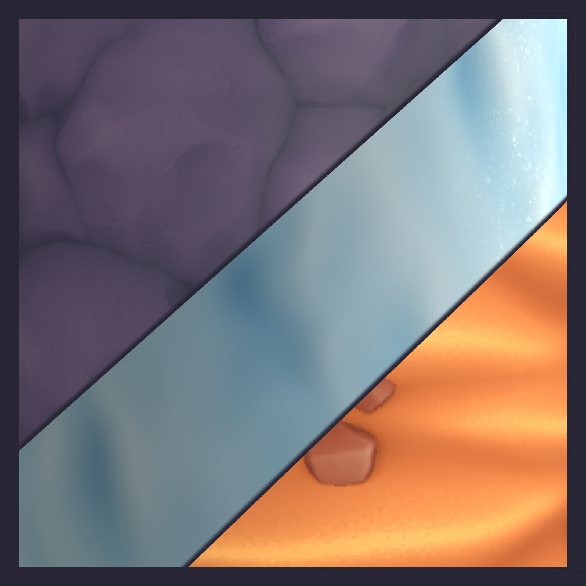 ArtStation - Stylized Ground Materials