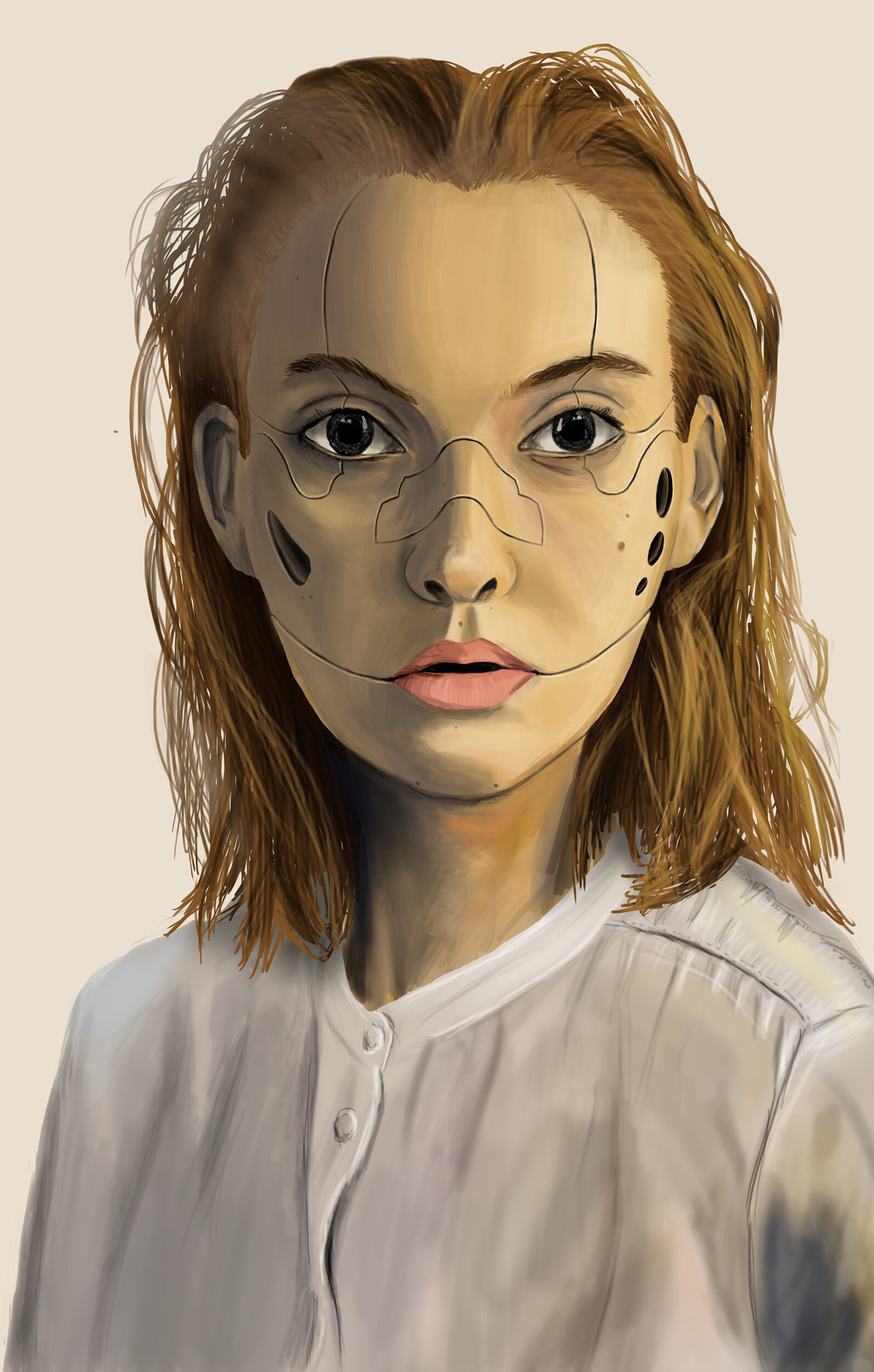 ArtStation - Cyborg girl