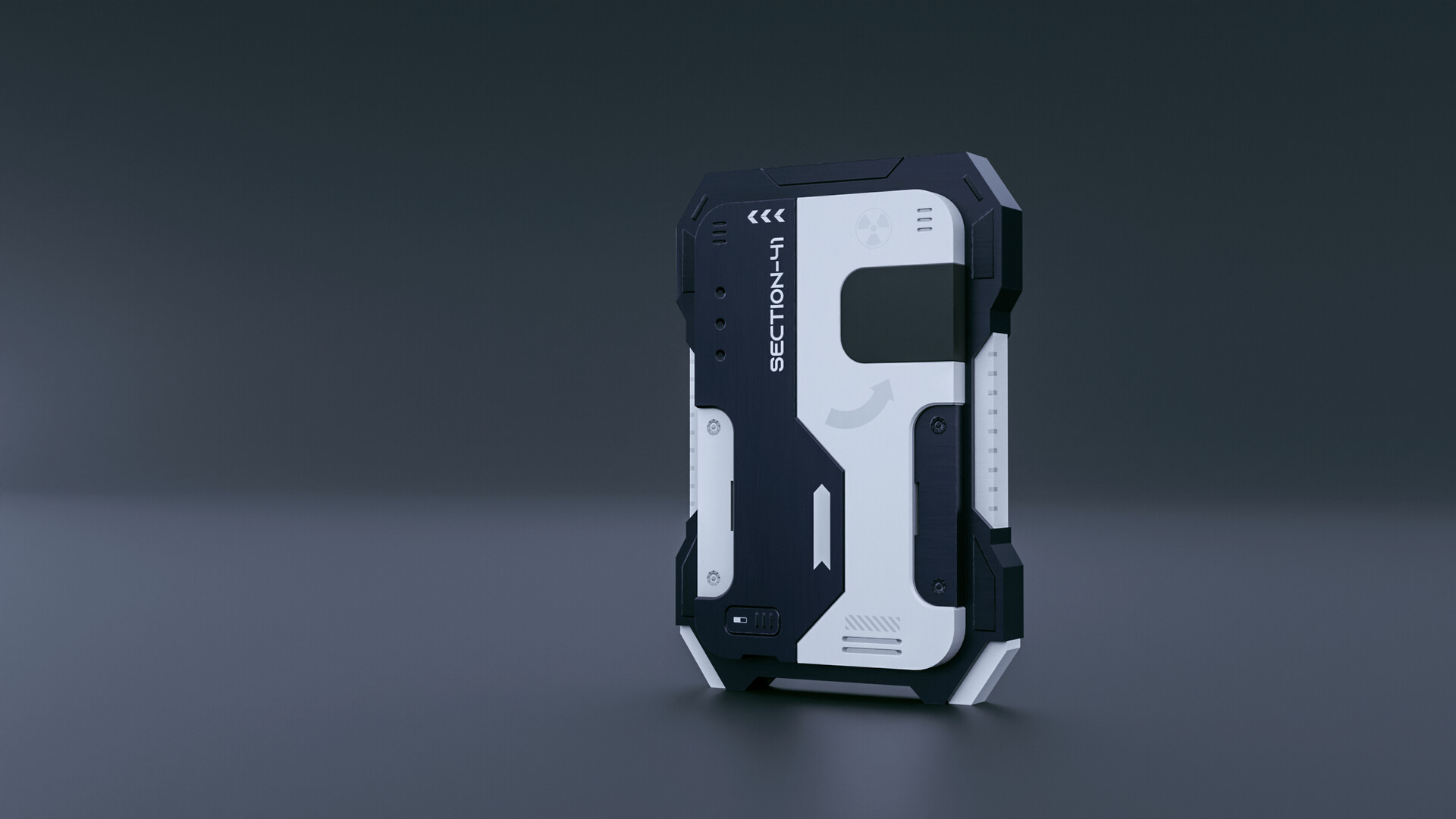 ArtStation - Sci-fi Gate 3D Game Ready Asset