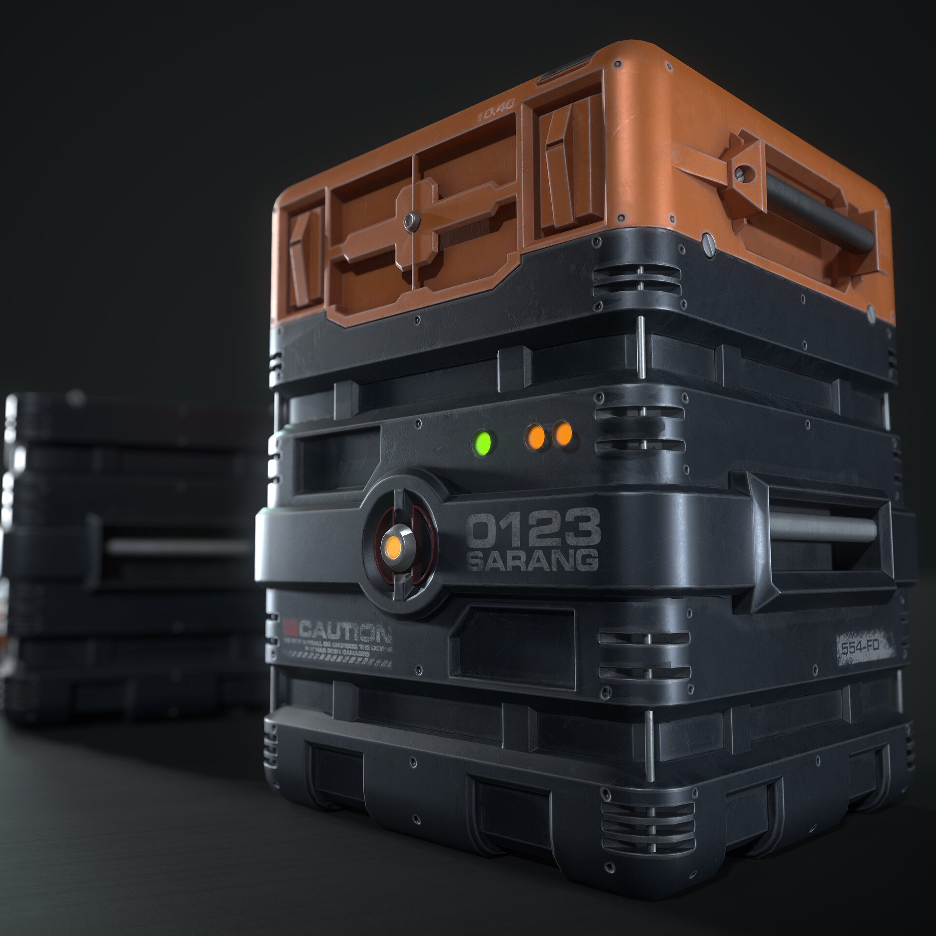 ArtStation - Sci Fi Container