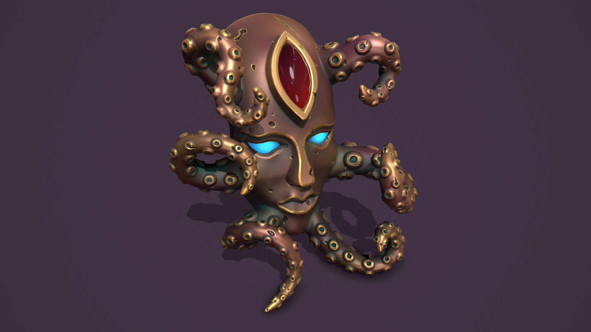 ArtStation - Octopus mask