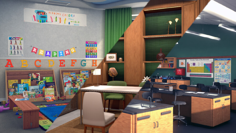 ArtStation - Mursion environments