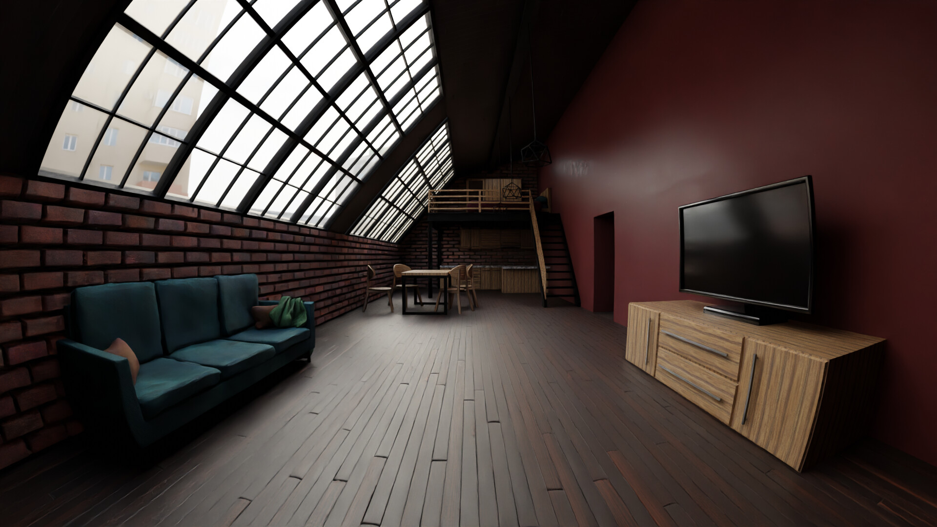 ArtStation - Industrial Loft