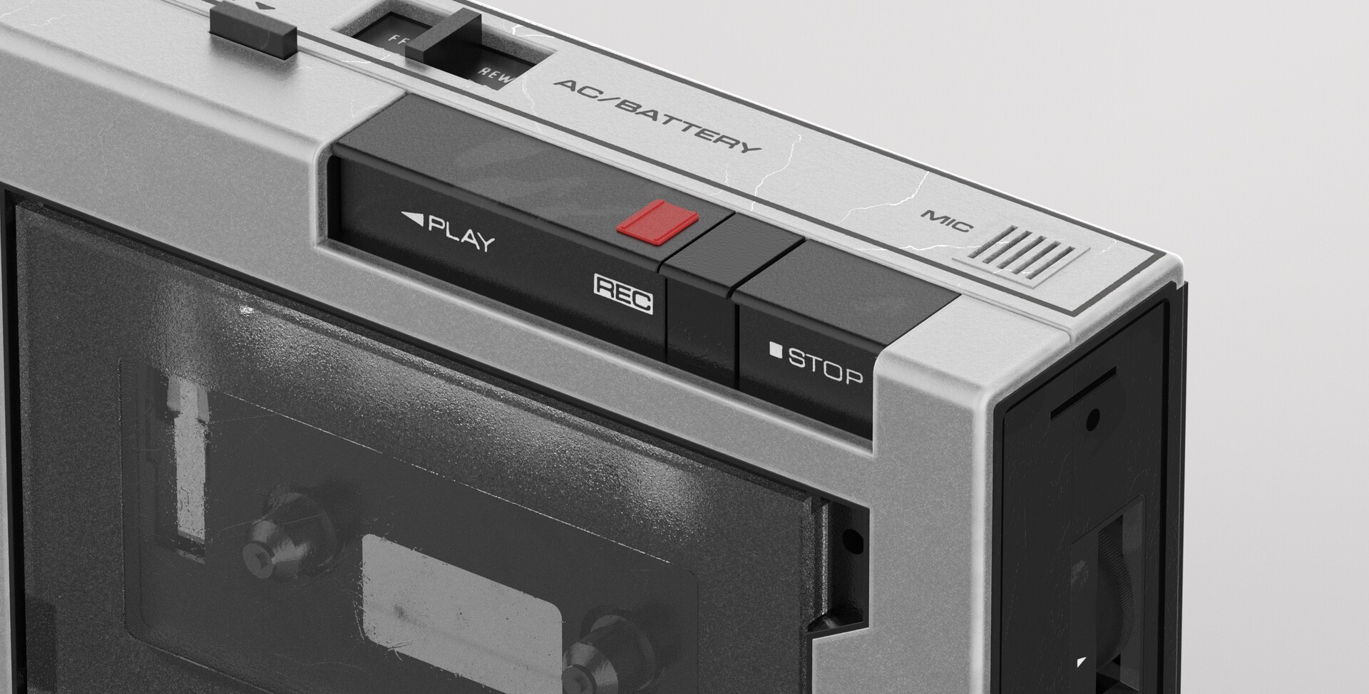 ArtStation - Vintage Walkman