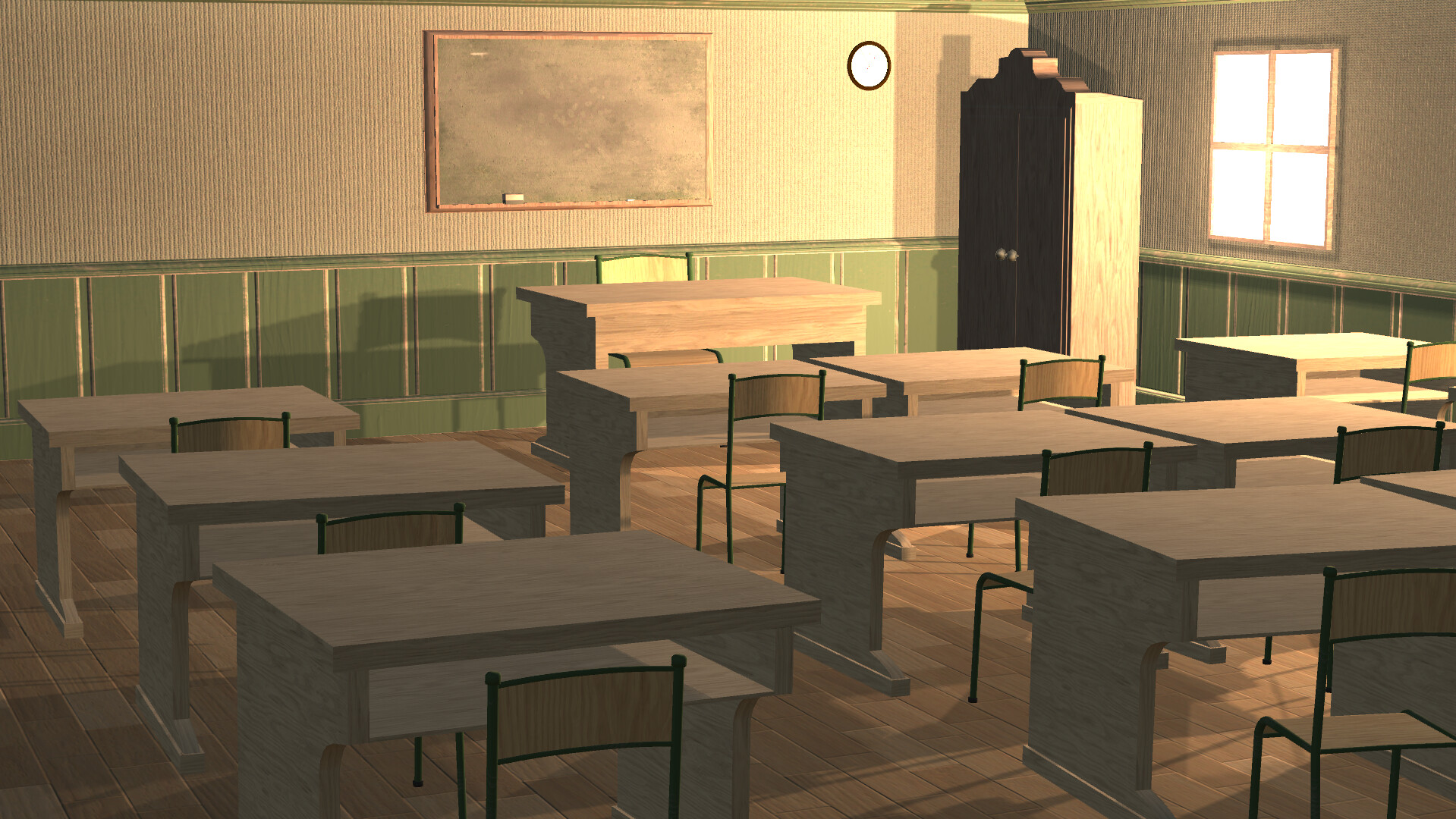 ArtStation - Old classroom