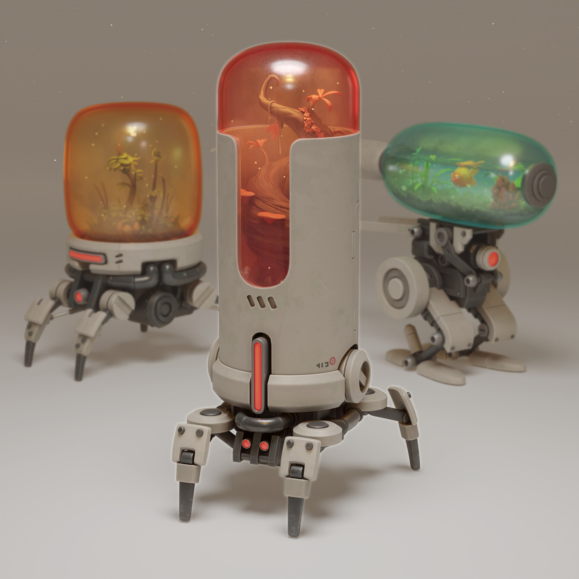 ArtStation - Terrarium Bots