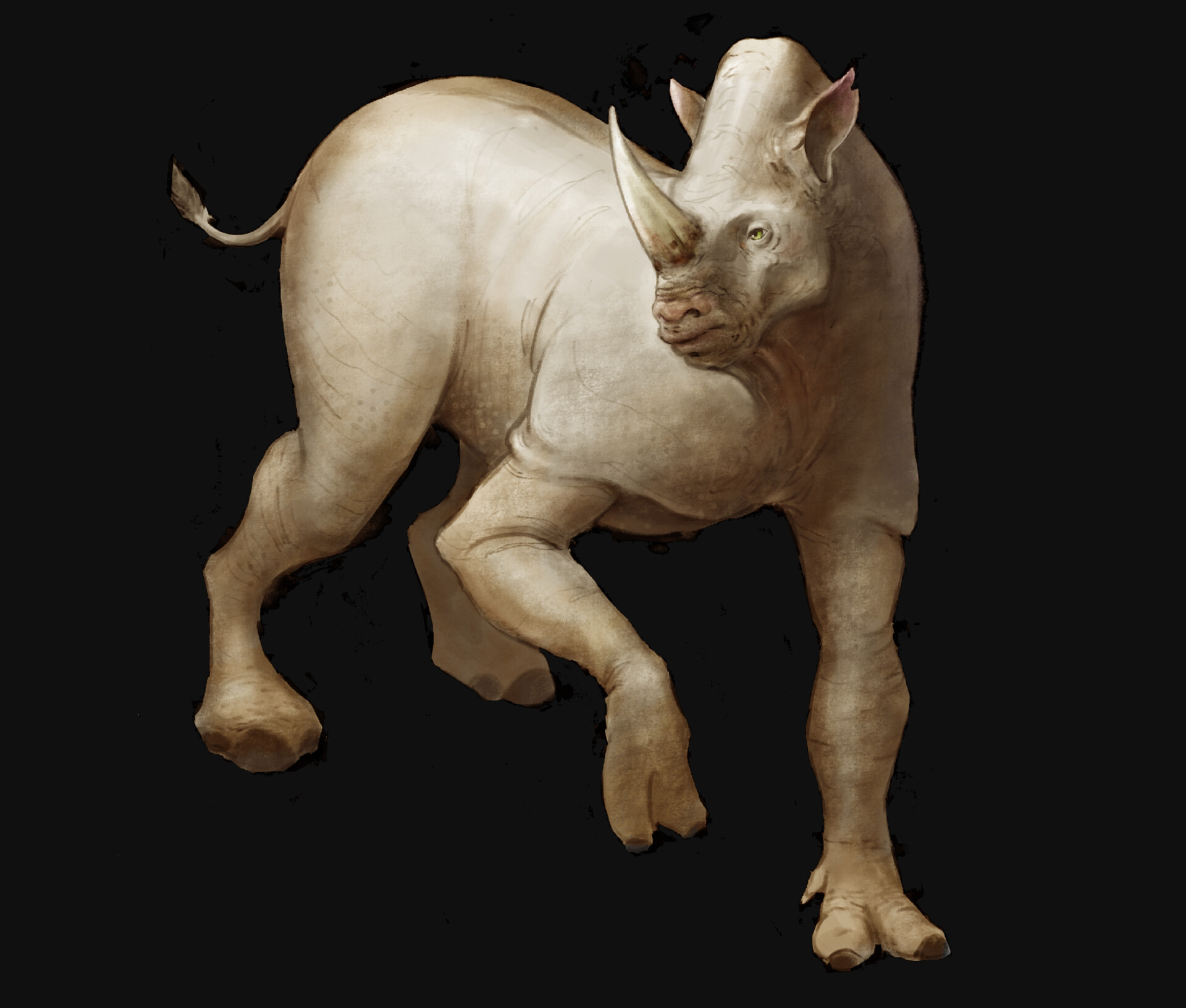 ArtStation - Rhino and human hybrid