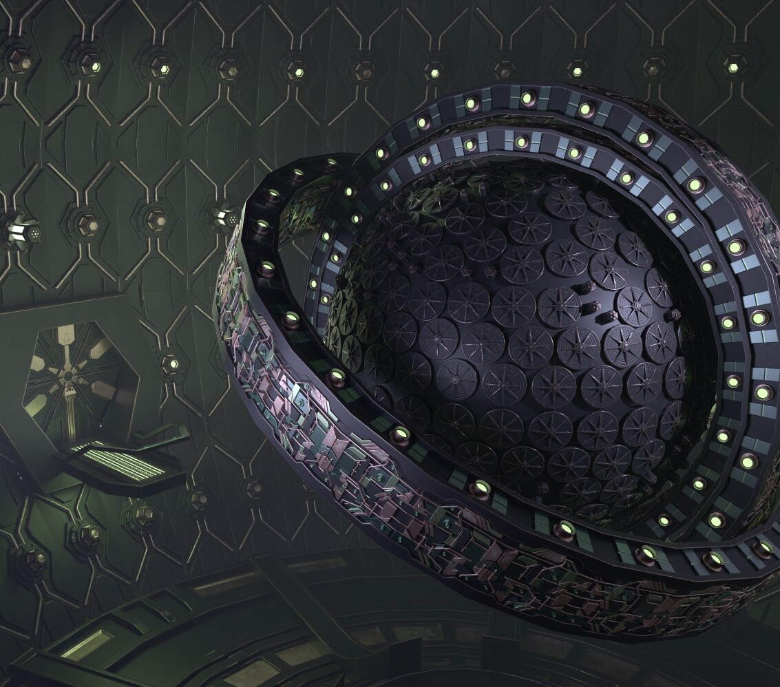 ArtStation - Space Station Energy Core