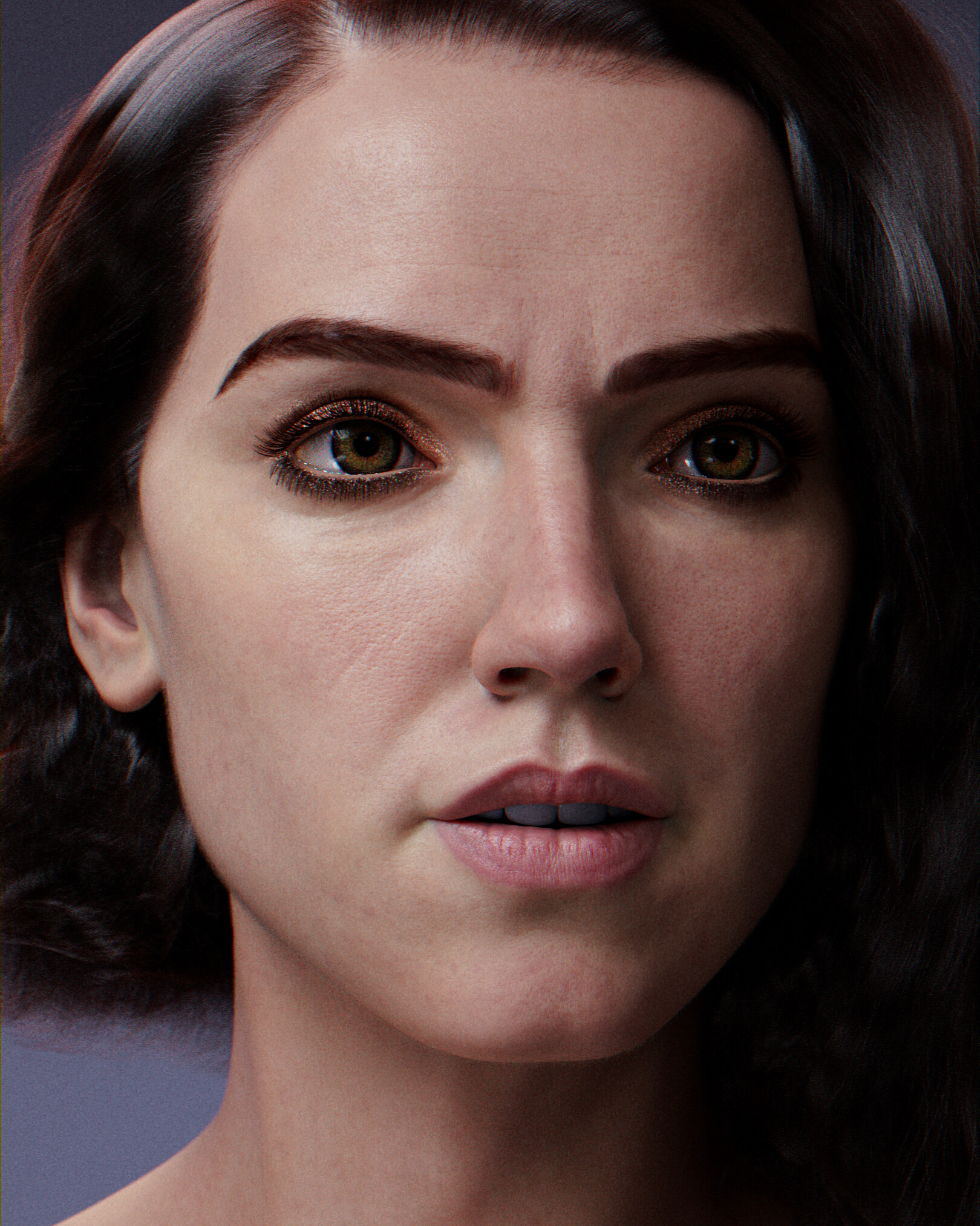 ArtStation - Daisy Ridley Portrait