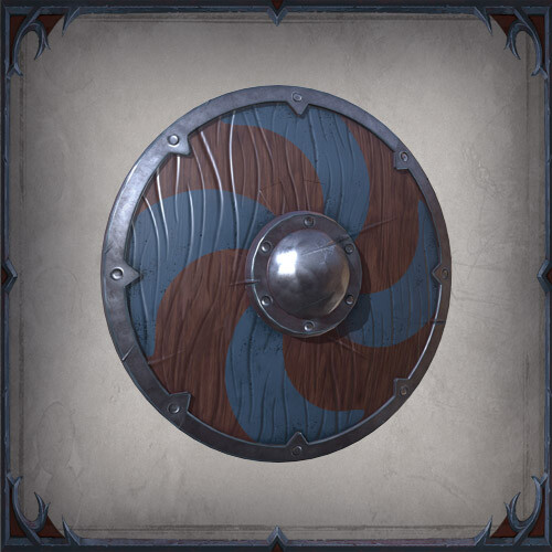 ArtStation - scandinavian shield