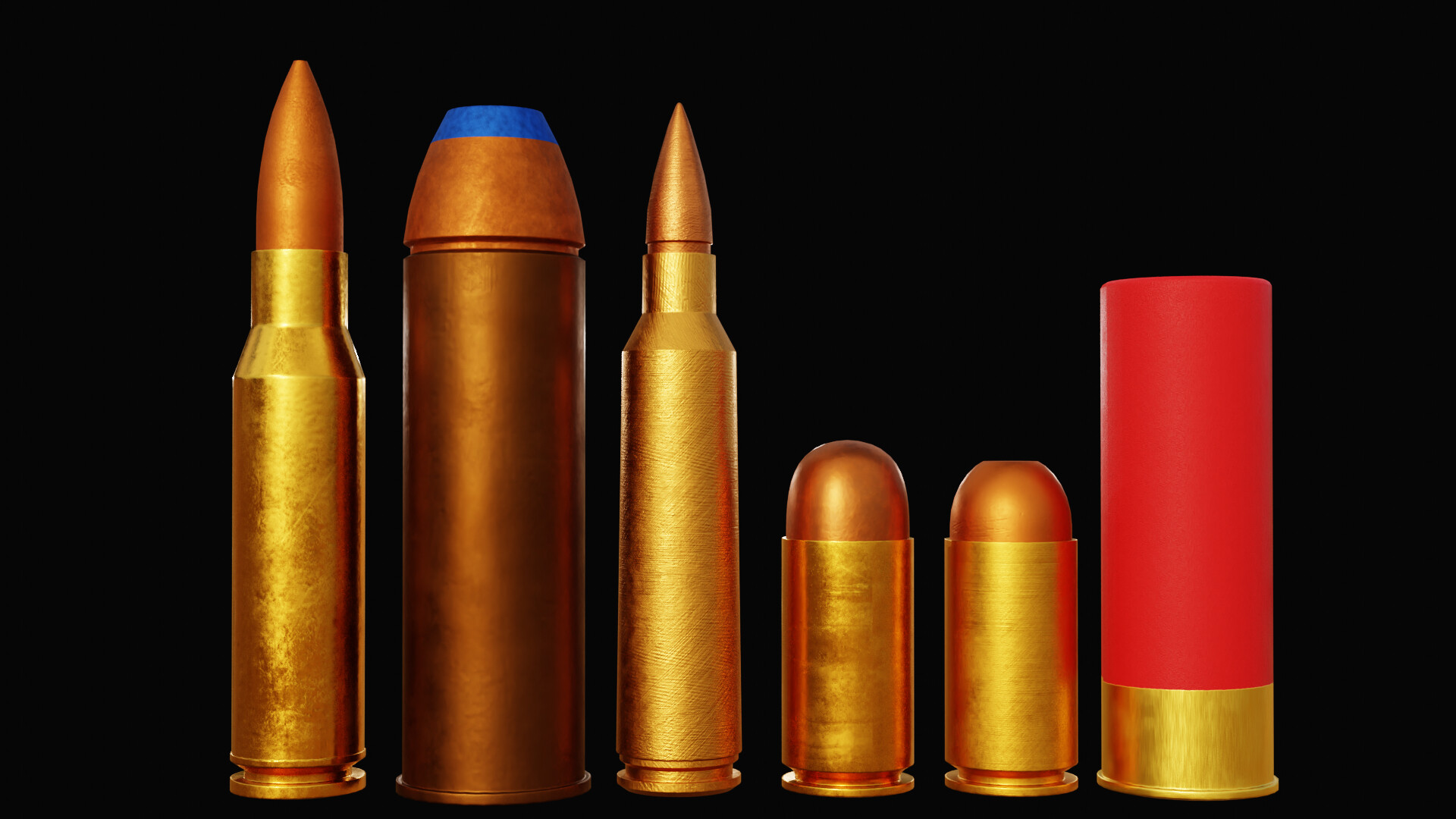 ArtStation - Bullet Rounds - 3D Game Asset