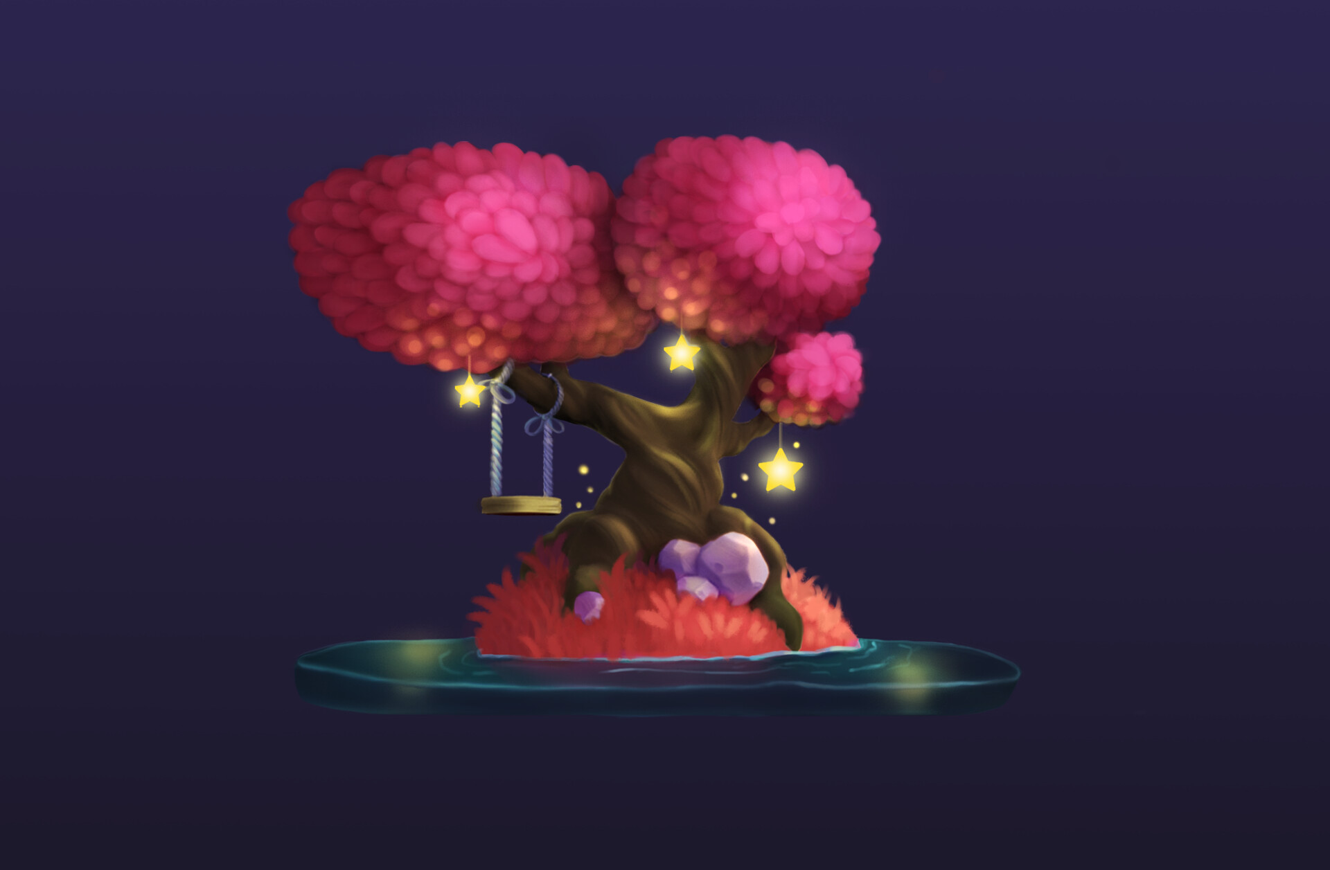 ArtStation - Game art: wood. 3D and 2D.