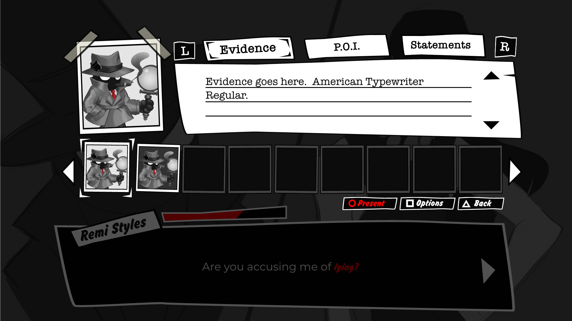 Jacqueline Pichardo - Ace of Spades- UX/UI Work for Little Grim Entertainment