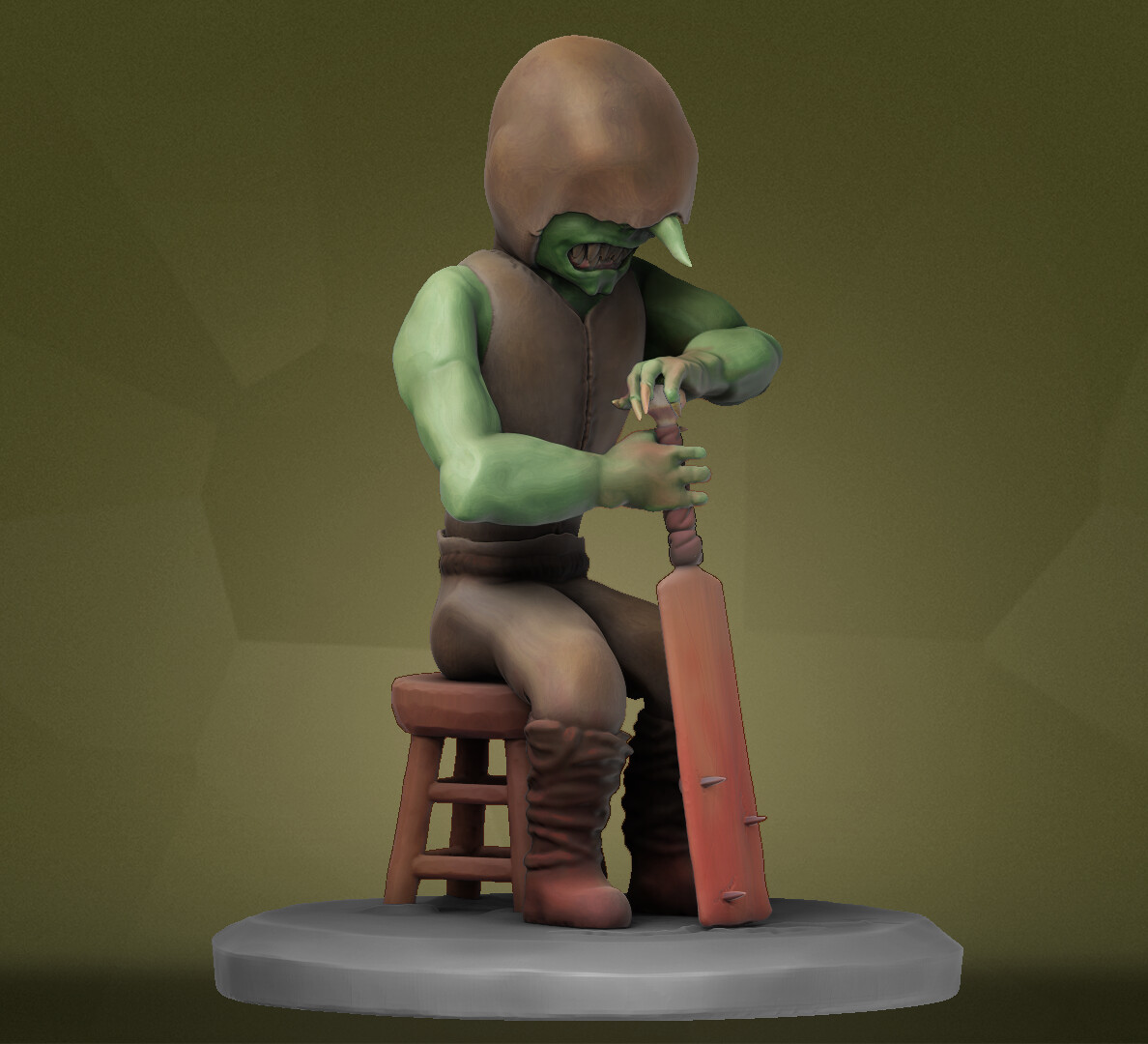 ArtStation - D&D Miniatures: Virnin and Orni