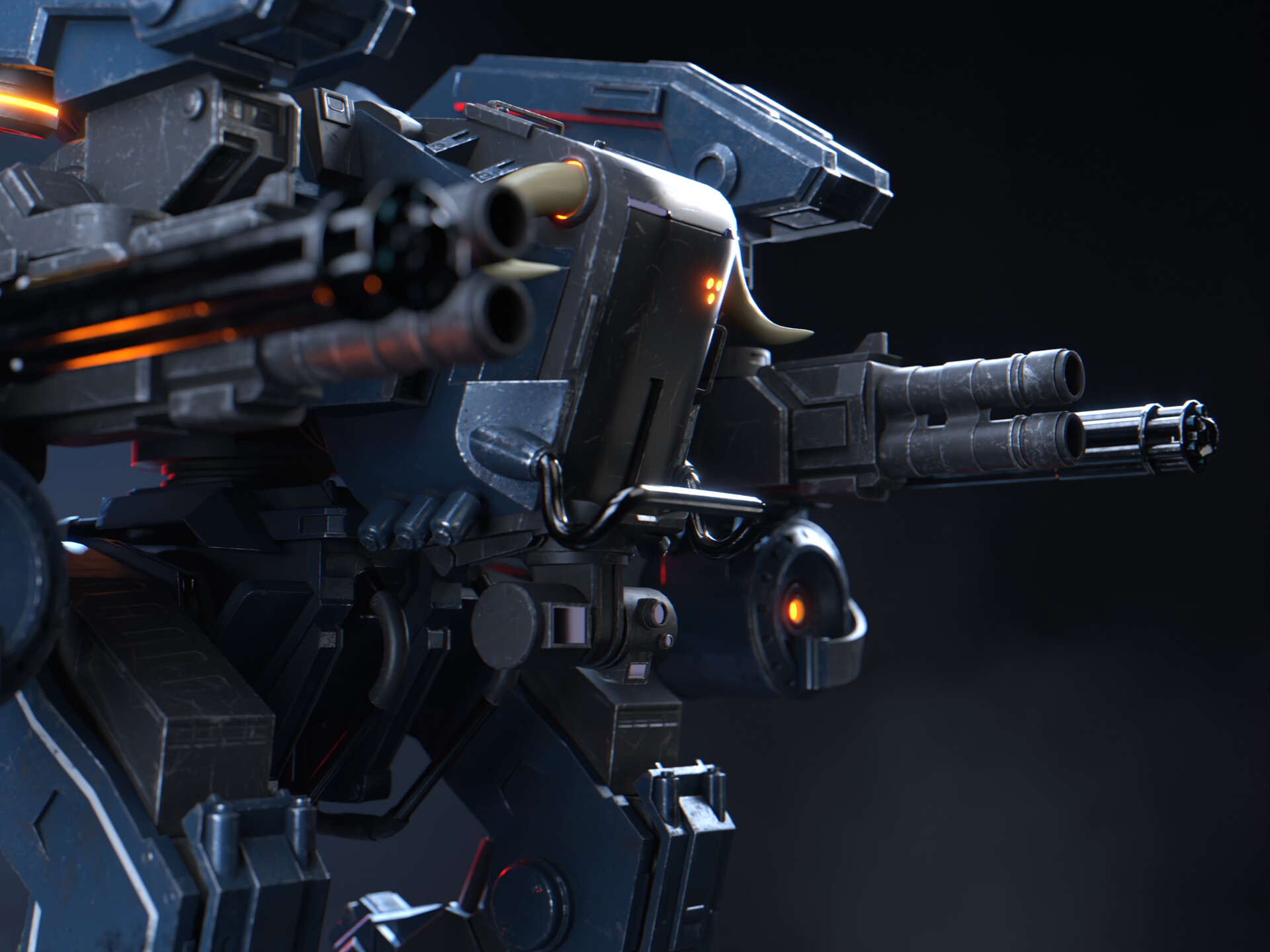 ArtStation - MECH WARRIOR