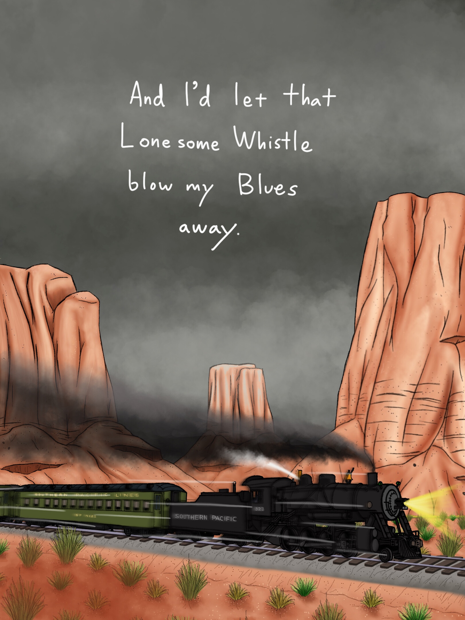 ArtStation - Folsom Prison Blues