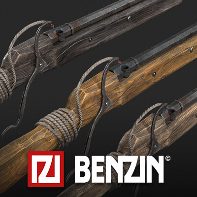 ArtStation - Medieval arquebus