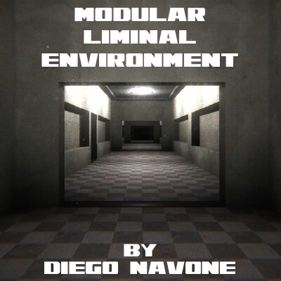 ArtStation - MODULAR LIMINAL ENVIRONMENT - by Diego Navone