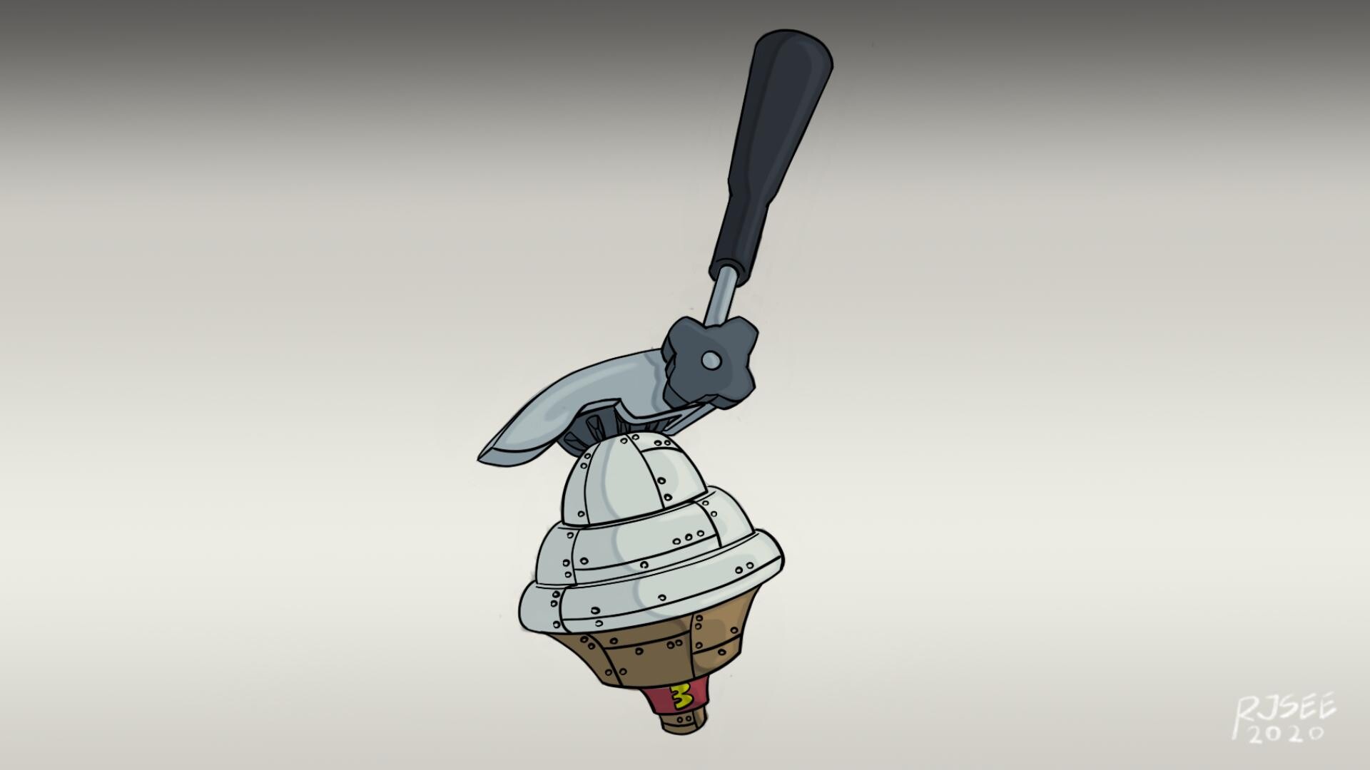 ArtStation - Ice Cream Grenade
