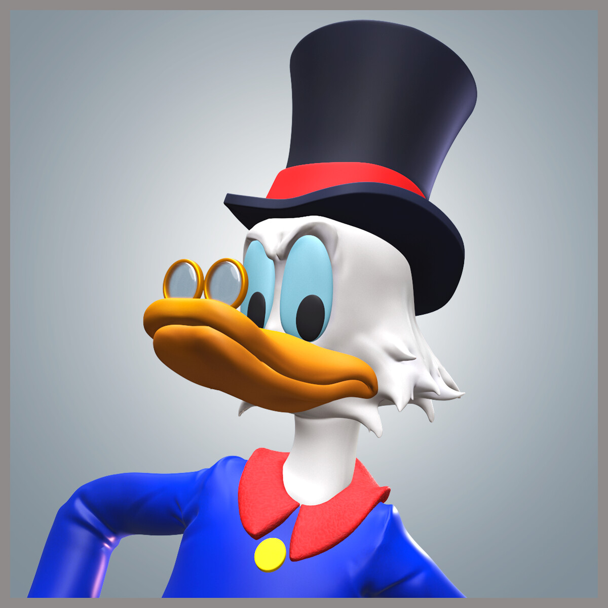 ArtStation - Scrooge McDuck Wip