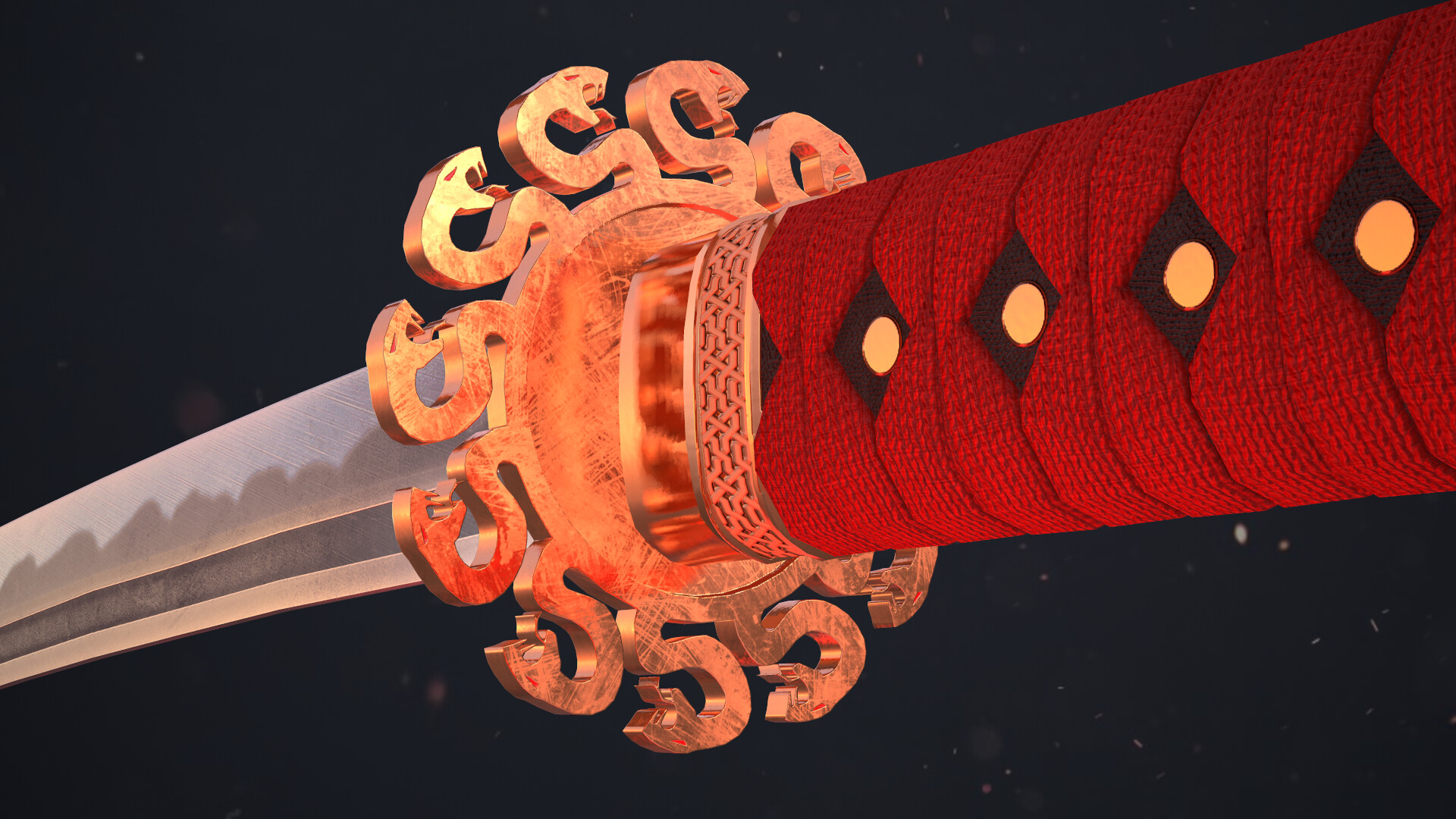 ArtStation - Snake Katana