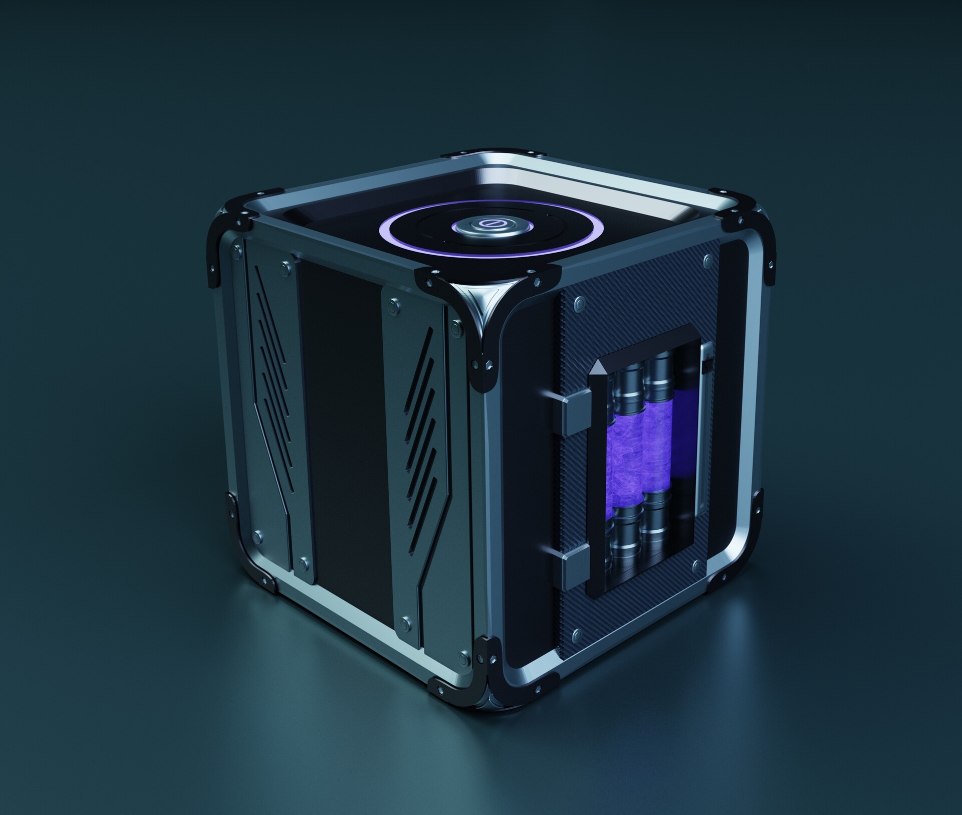 ArtStation - Sci-fi crate concept.