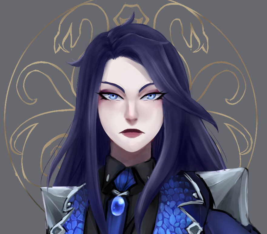 ArtStation - Character design evolution - OC Camille Camus alias " Orochi