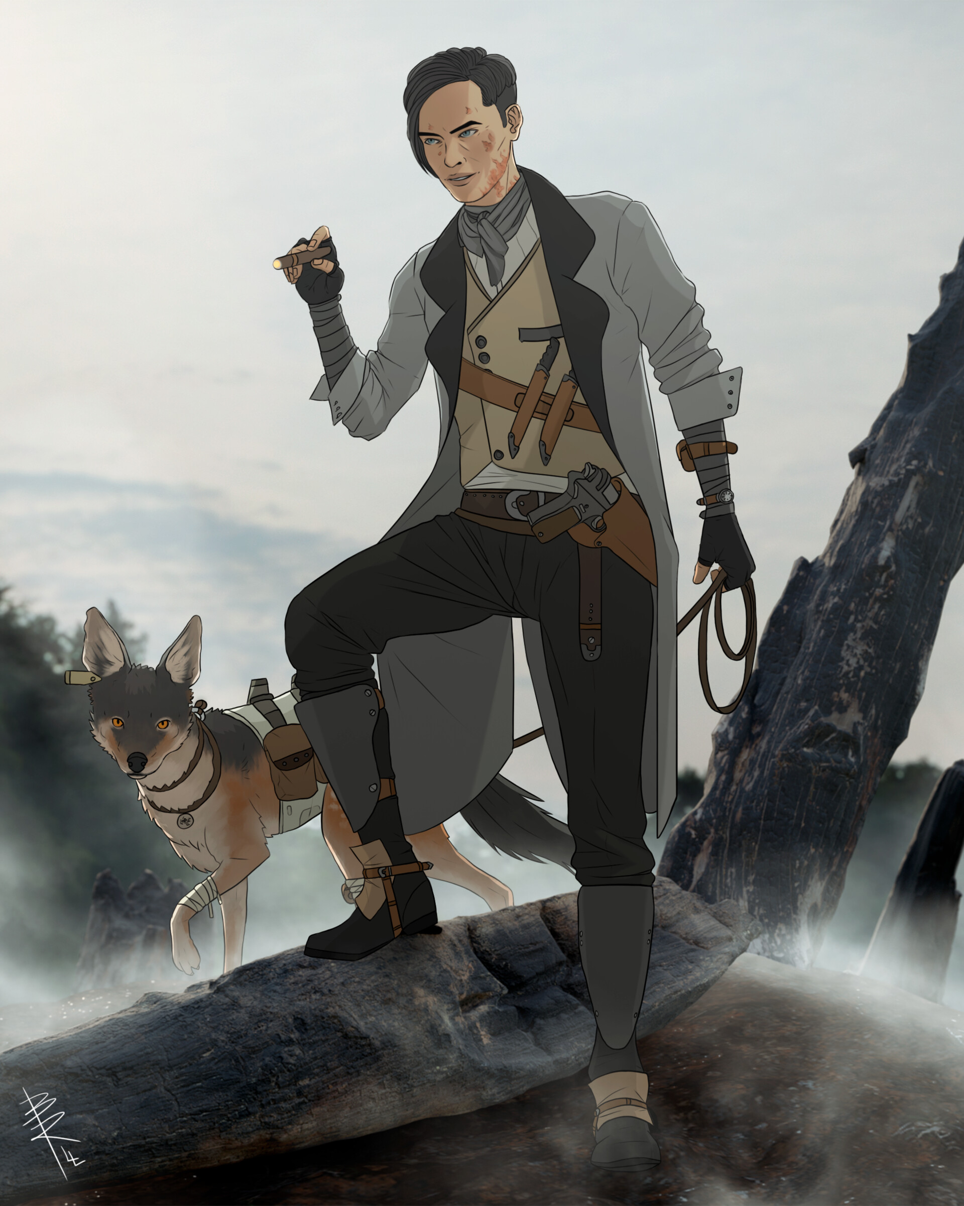 ArtStation - Jack - Captain of the Jackals