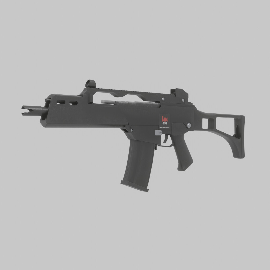 ArtStation - G36 3D Model