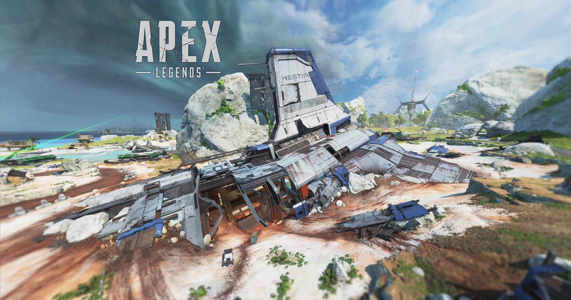 ArtStation - STORM POINT CRASHED SHIP (APEX LEGENDS)