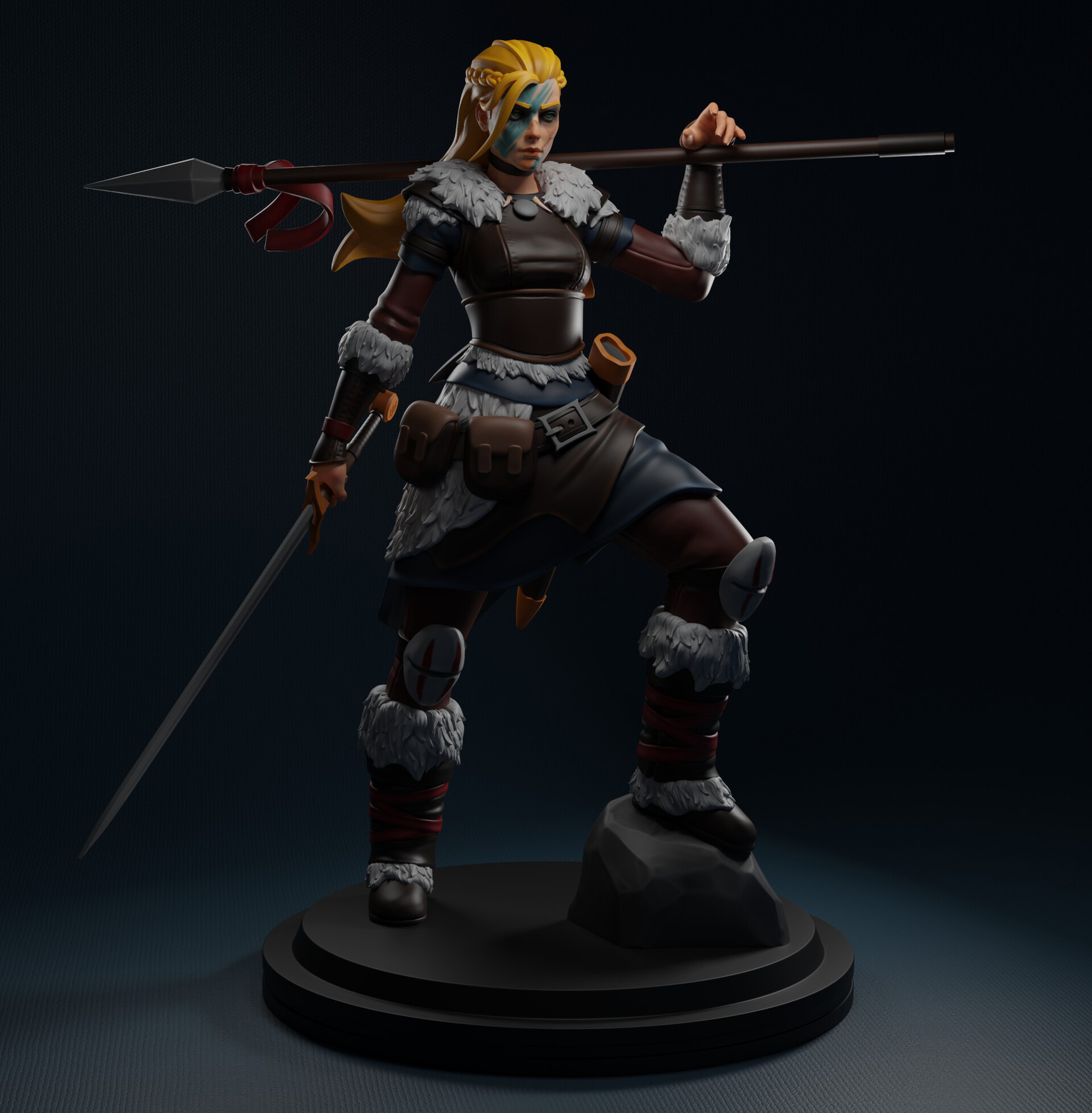 ArtStation - Viking - 75mm Miniature