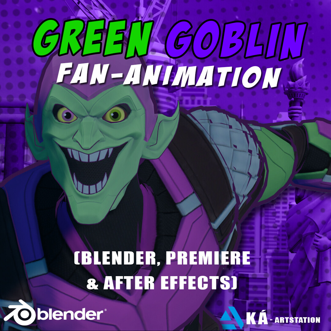 ArtStation - (FAN ANIMATION) - GREEN GOBLIN