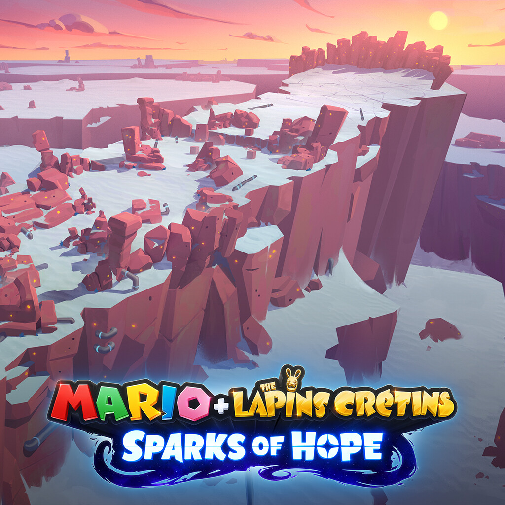 ArtStation - Mario - Sparks of hope - Trailer environment