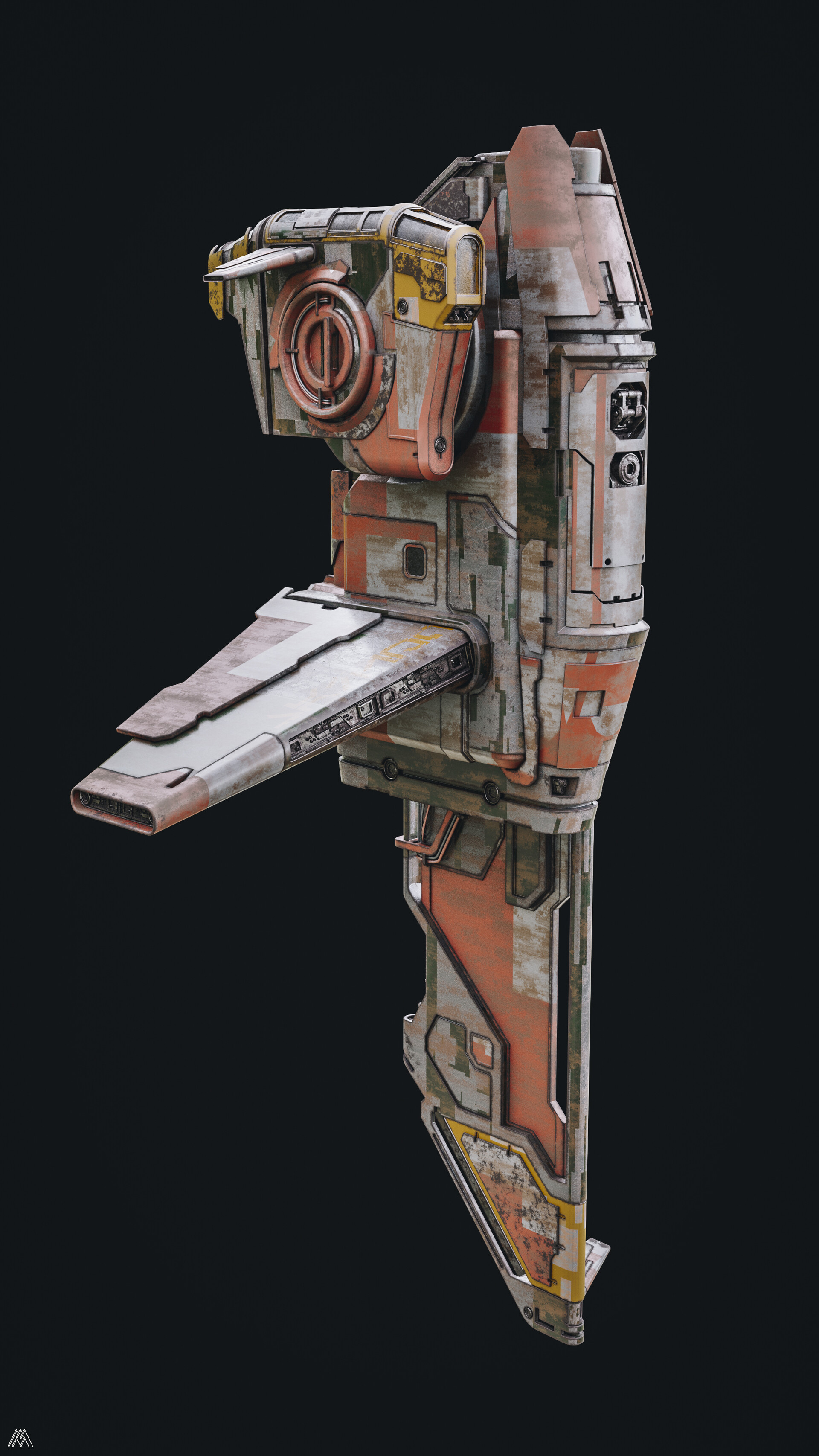 ArtStation - Pulsar Spaceship