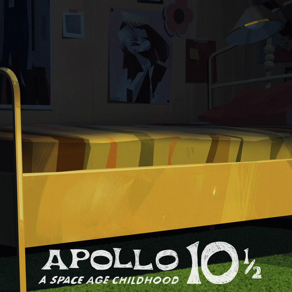ArtStation - Apollo 10 1/2, backgrounds girl bedroom