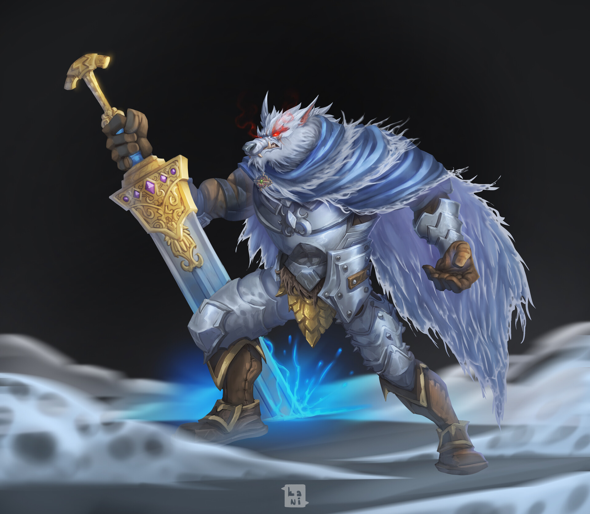 ArtStation - Blaidd | Elden Ring