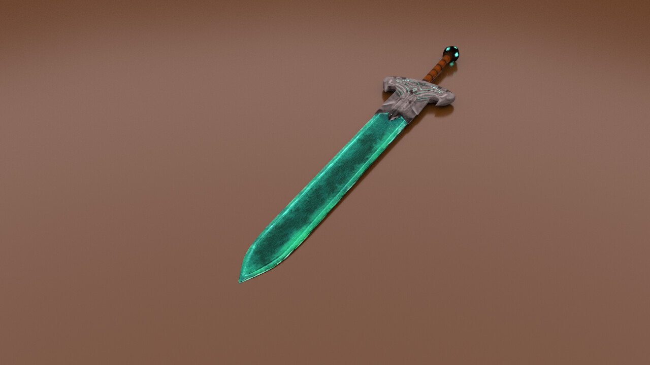 ArtStation - Dawn of The Moon Greatsword