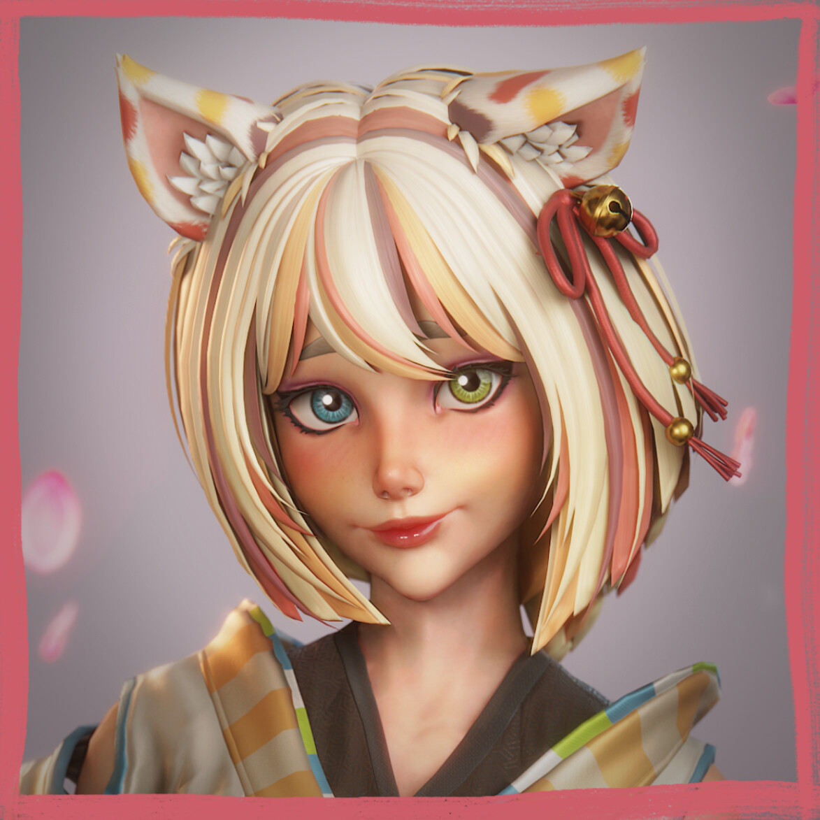 ArtStation - Nebi Neko - Vtuber Avatar
