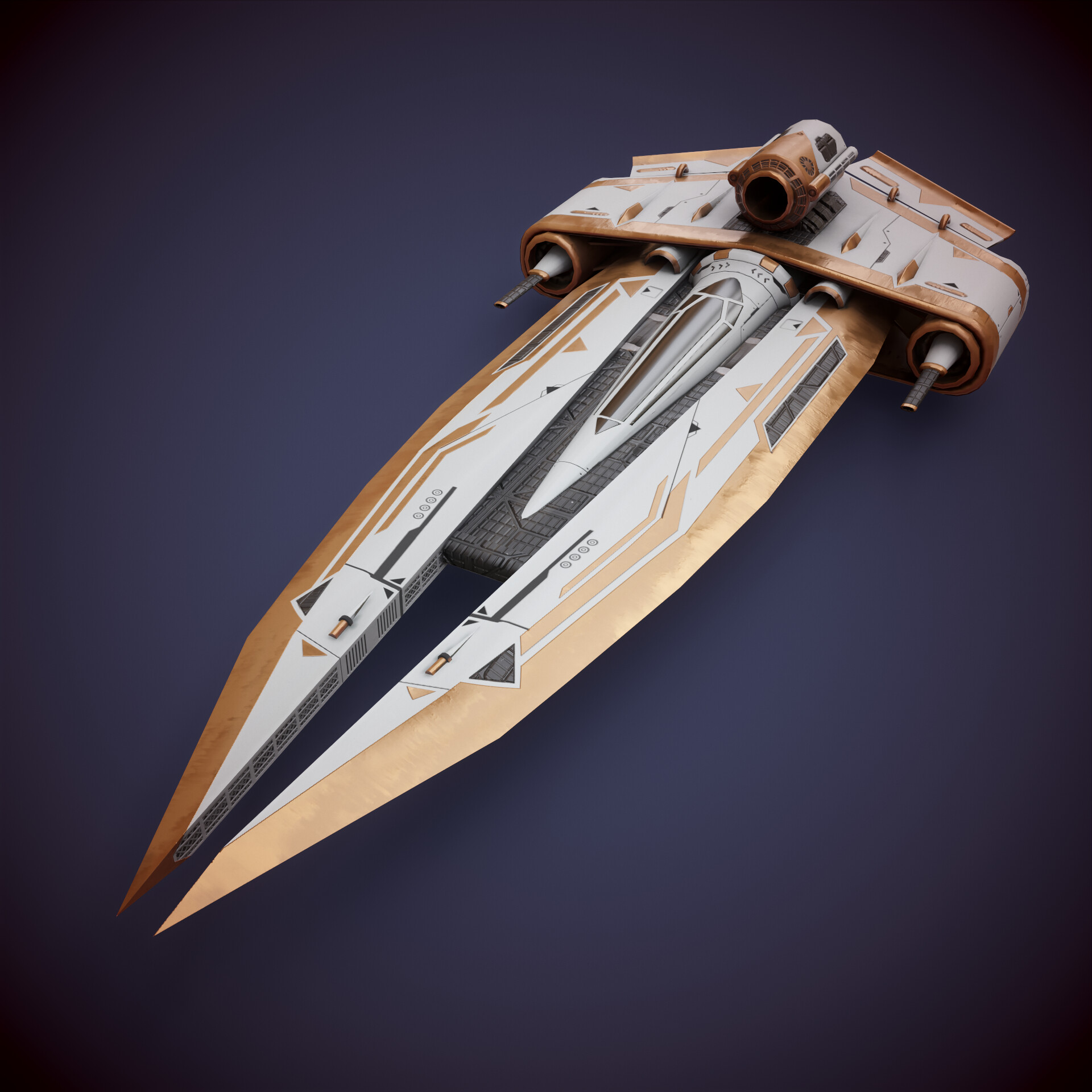 ArtStation - Racing Space Ship 01