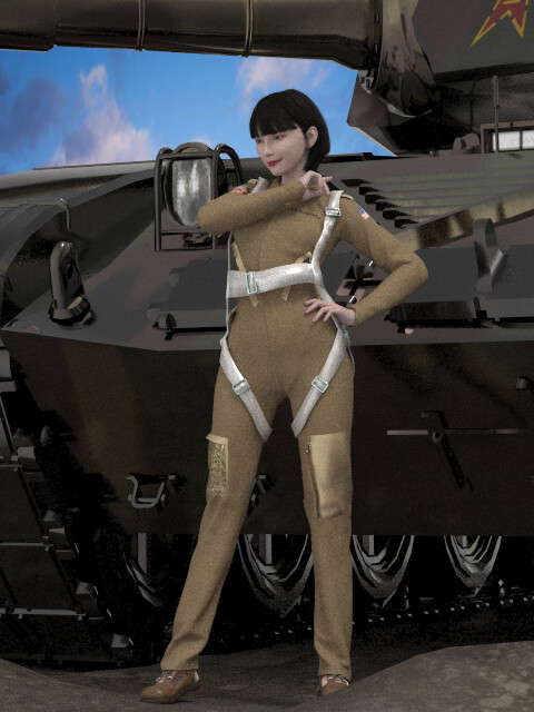 ArtStation - WW2 PILOT