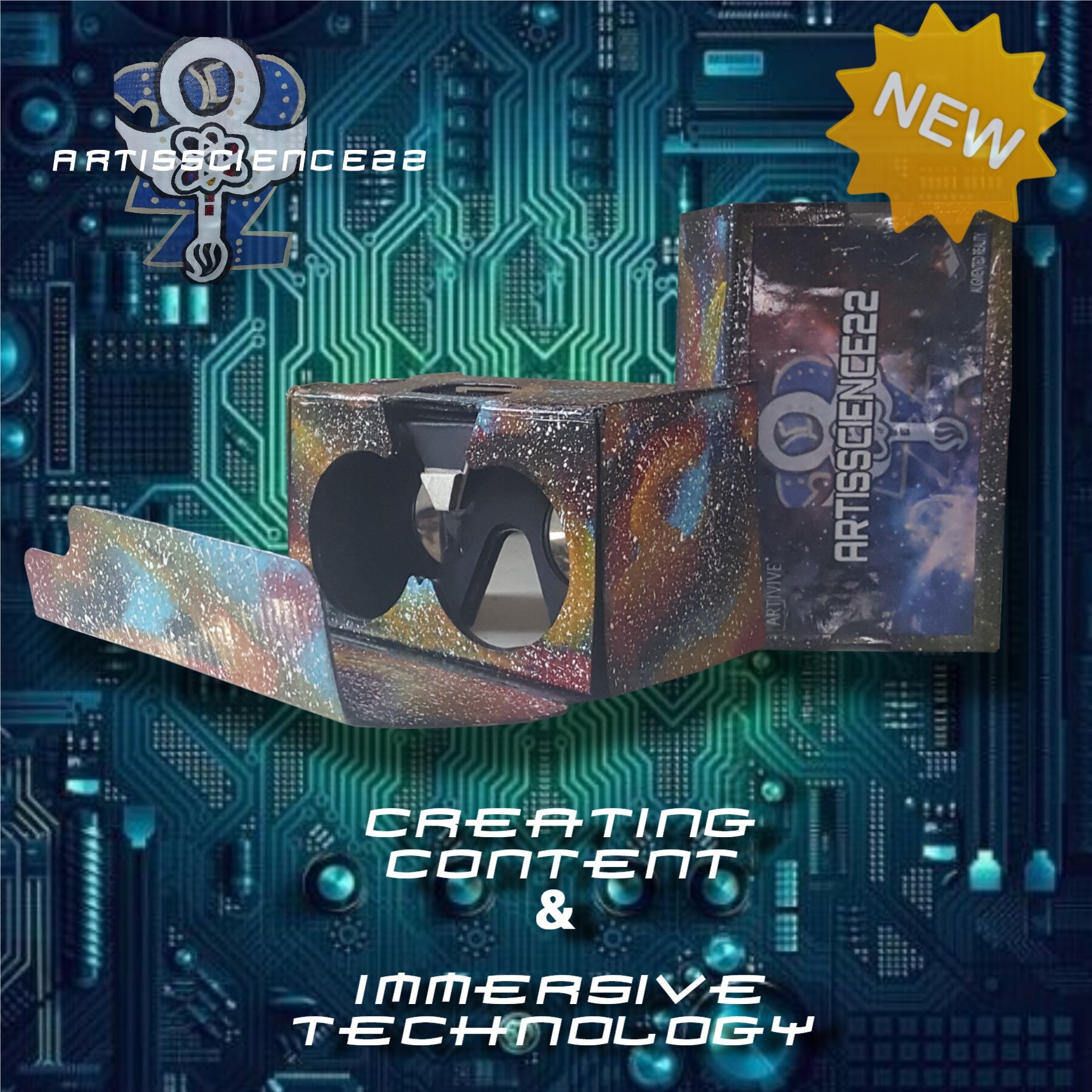 ArtStation - Vr Ar Cardboard headset