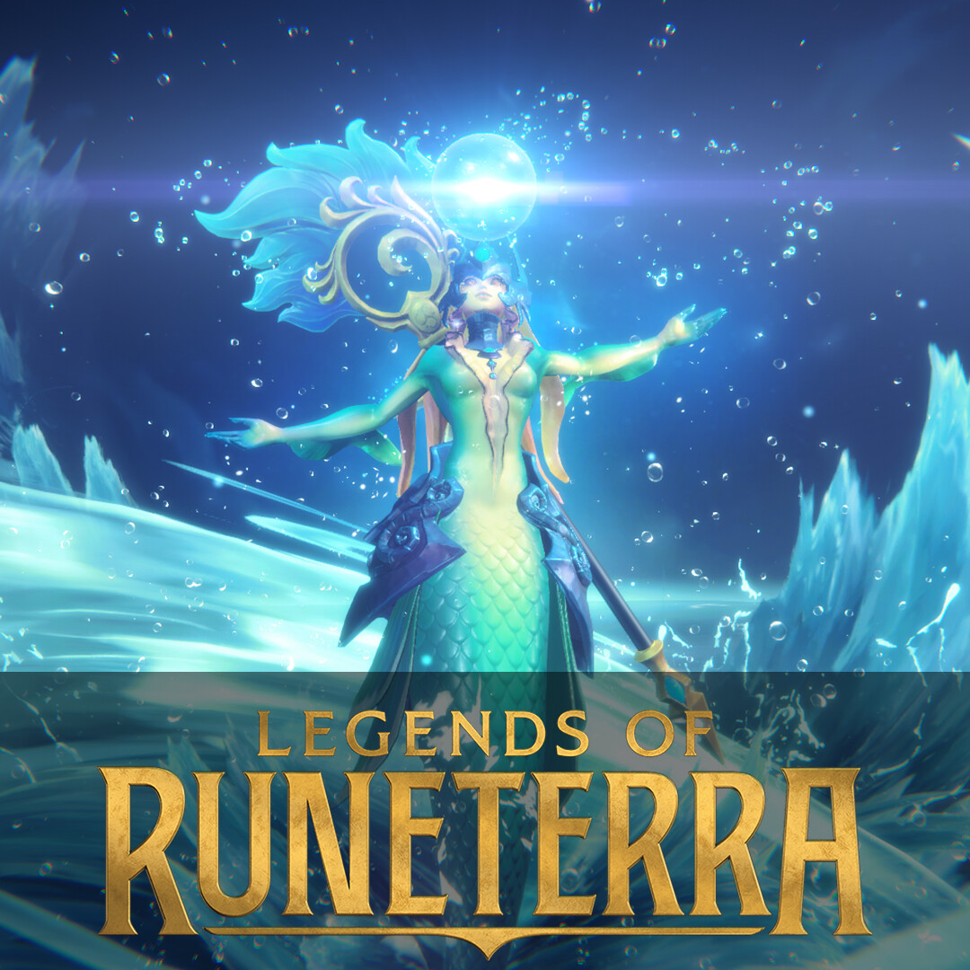 ArtStation - Nami Champion Level Up & Spells