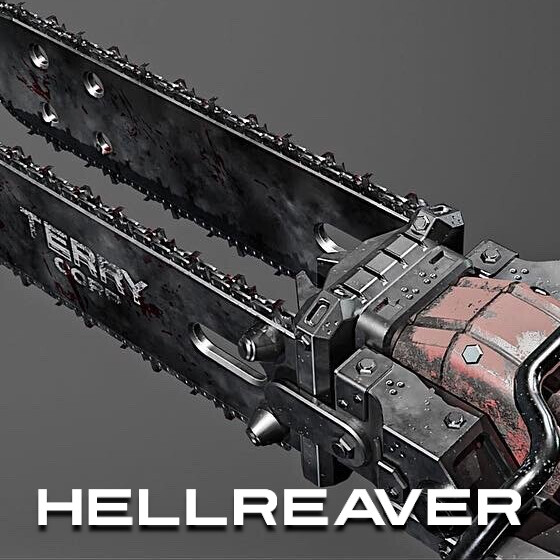 ArtStation - HELLREAVER: Chainsaw Concept