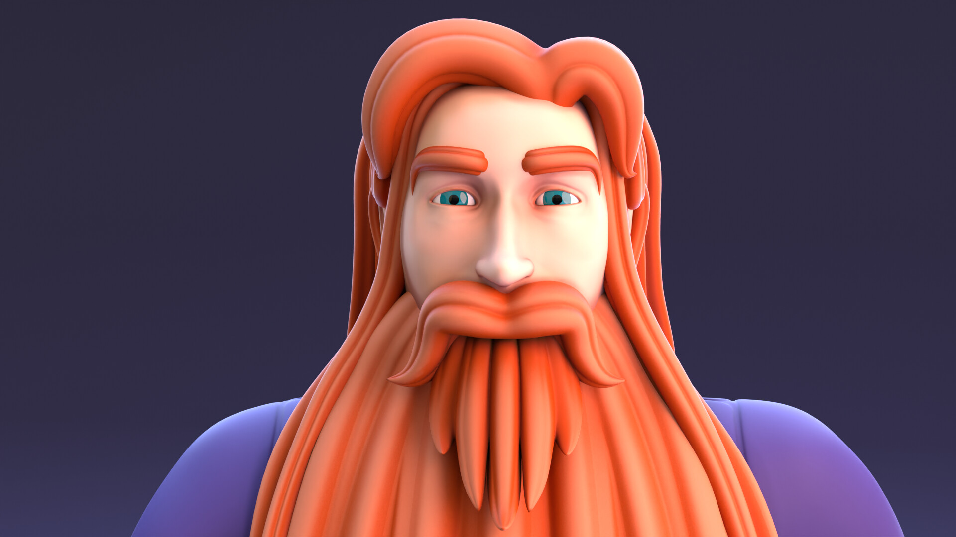 ArtStation - Cook Dwarf 3D Character Model & Design