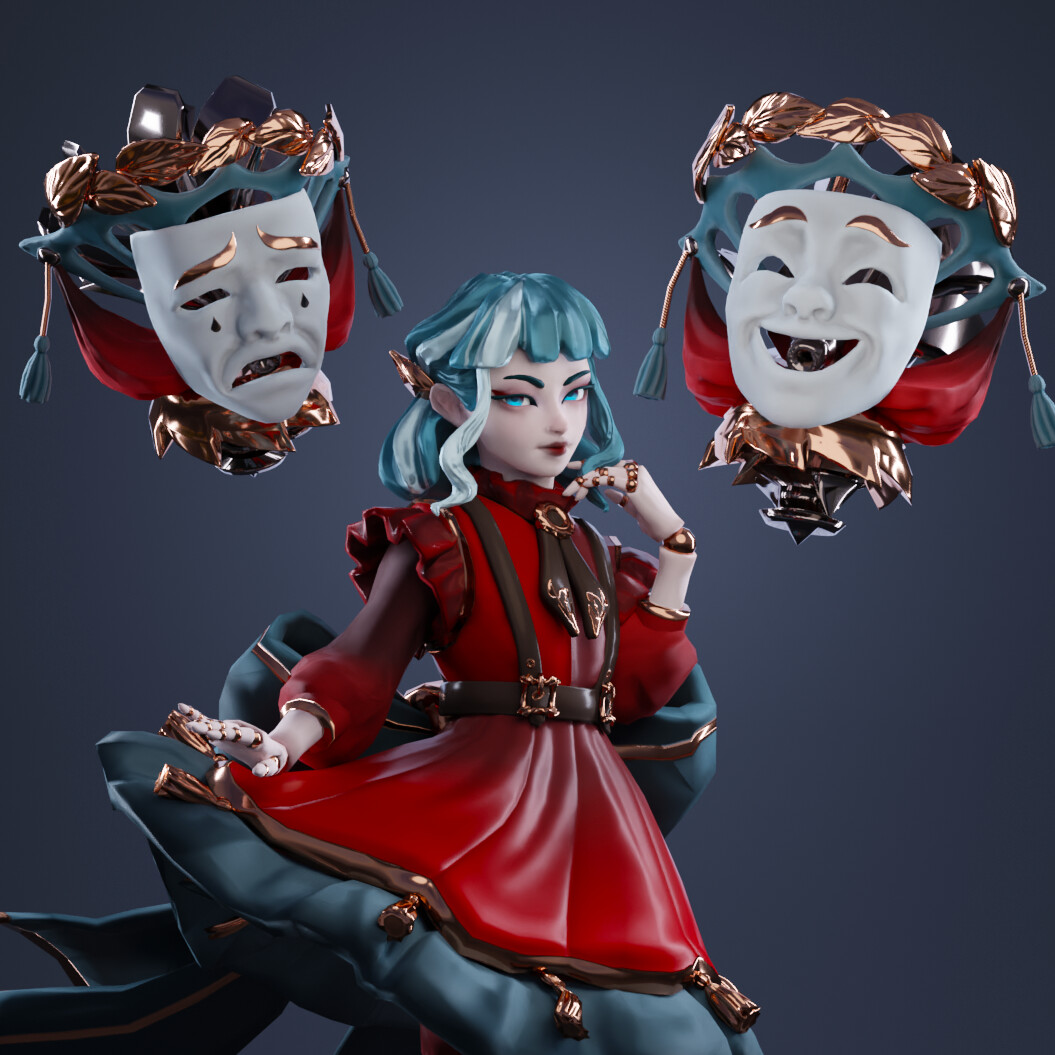 ArtStation - Faye Steampunk Character