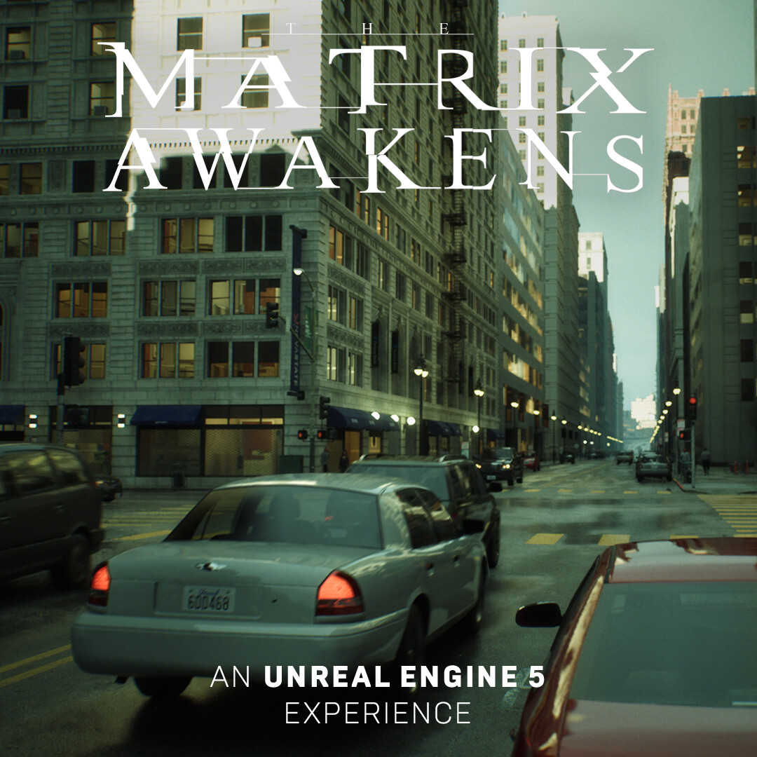 ArtStation - The Matrix Awakens: City