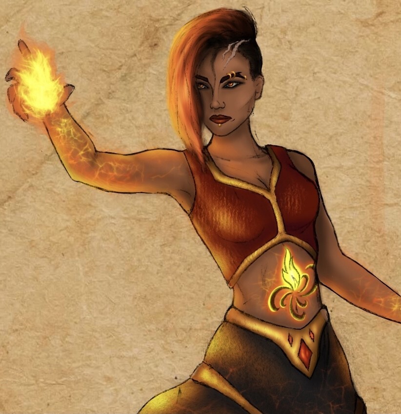 ArtStation - Solveig - DnD Character Art