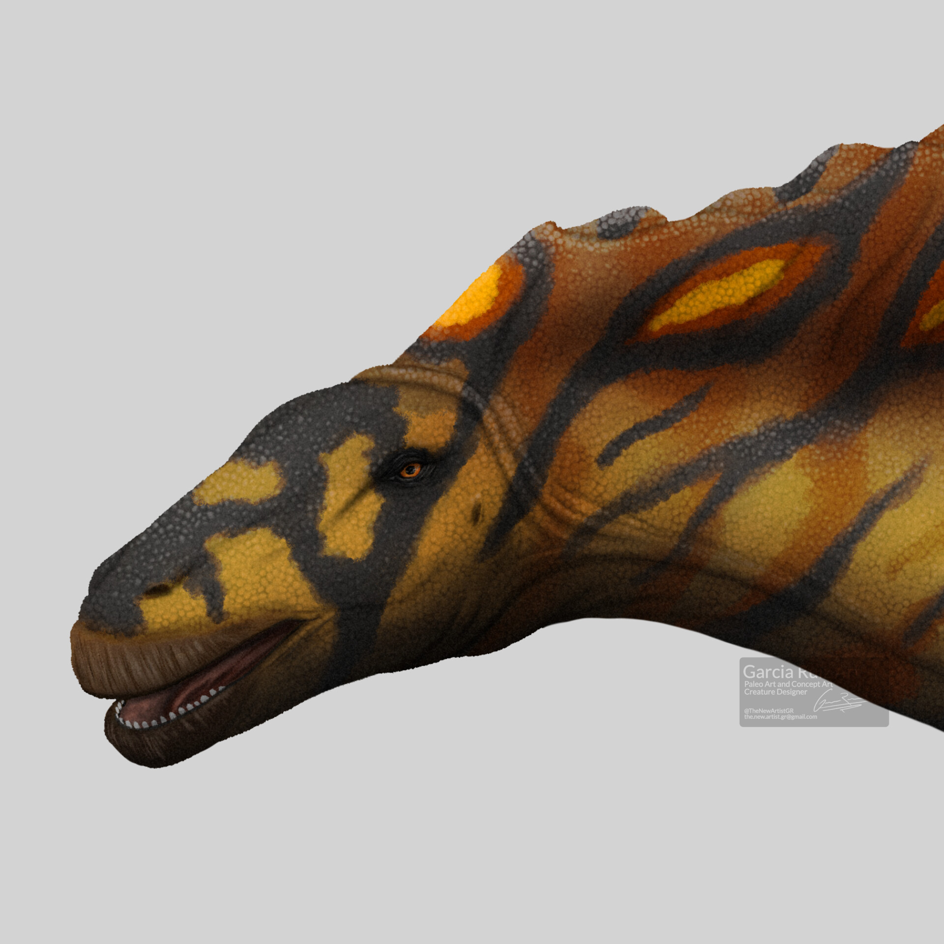 ArtStation - Amargasaurus 2022