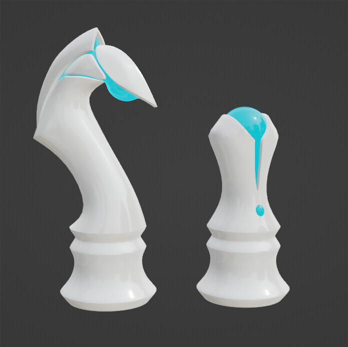 ArtStation - Stylized Chess Set