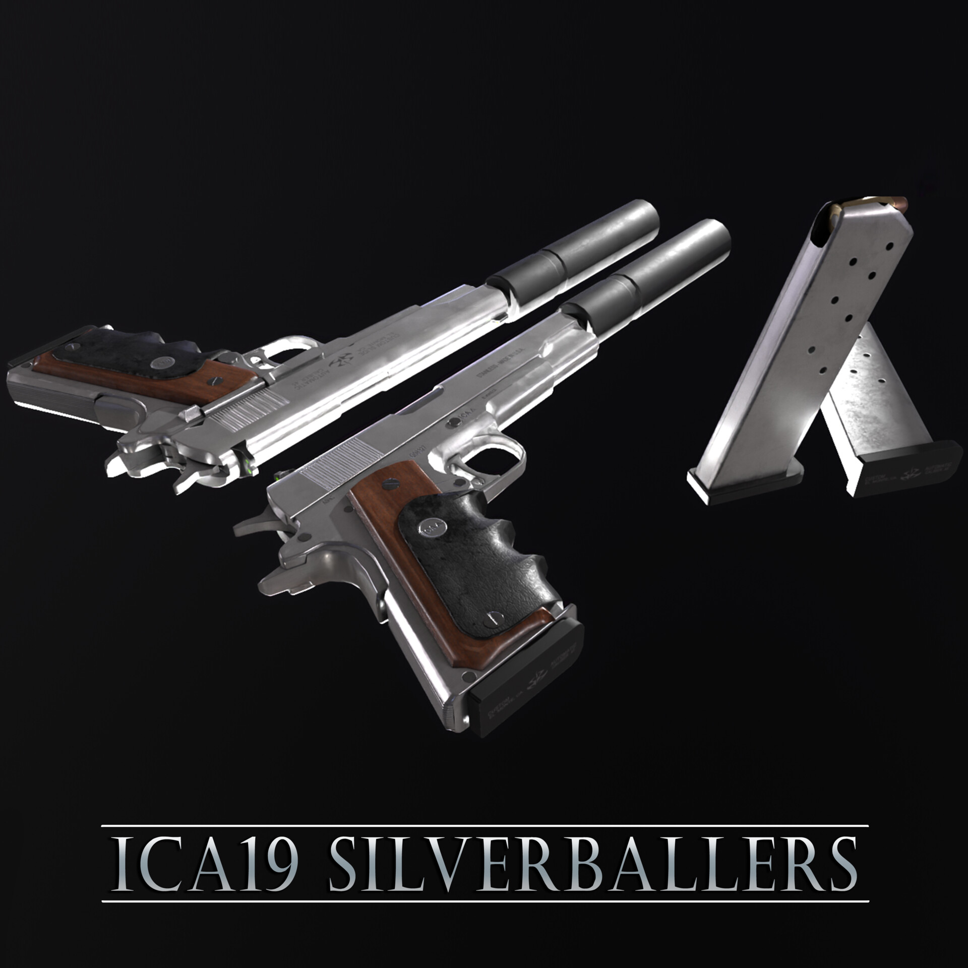 ArtStation - ICA19 "Silverballers"
